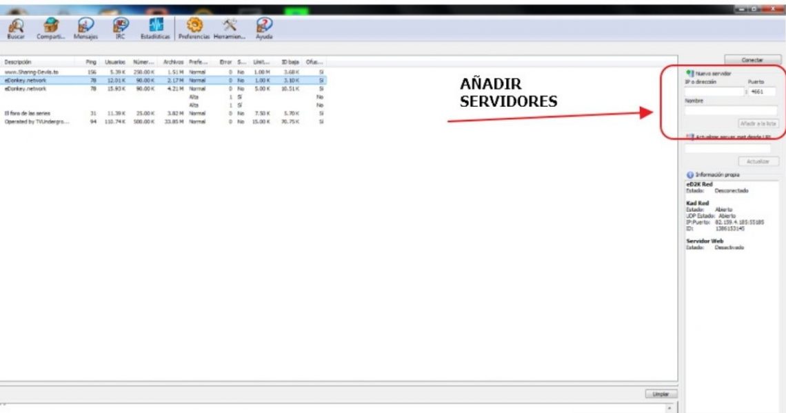 eMule 2025: Descargar gratis y mejores servidores Tecnoguia