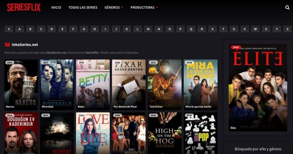Mejores webs para ver series online gratis 2025 - Tecnoguia