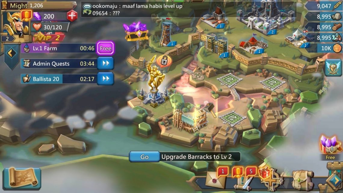 Tutorial de Edificios de Lords Mobile - Tecnoguia