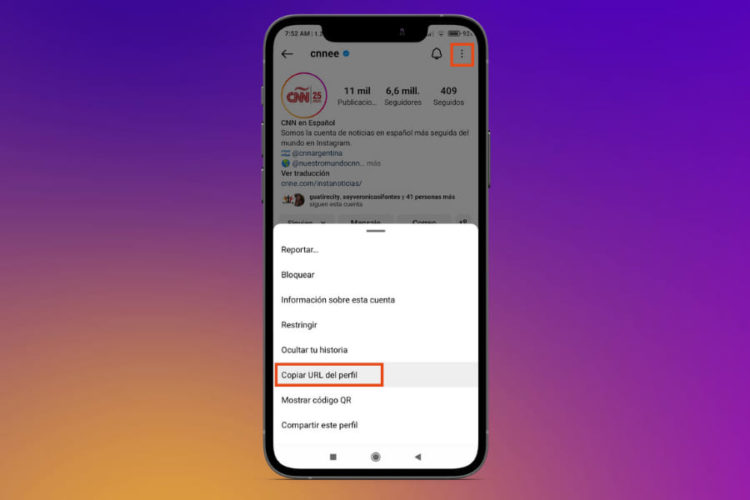 ¿Cómo copiar el link de mi Instagram? - Tecnoguia