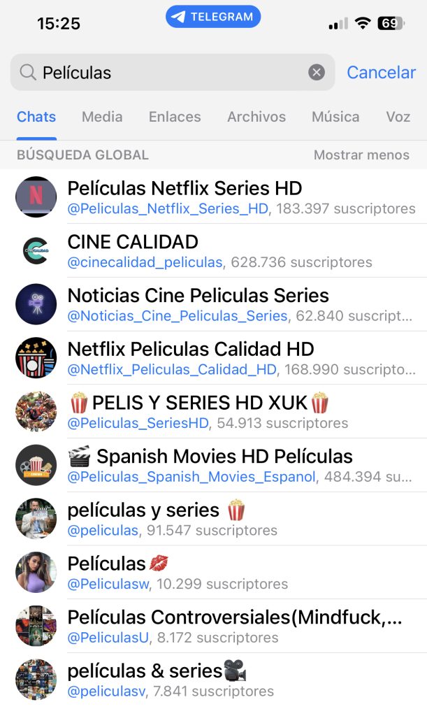 Cómo encontrar grupos secretos de Telegram - Tecnoguia