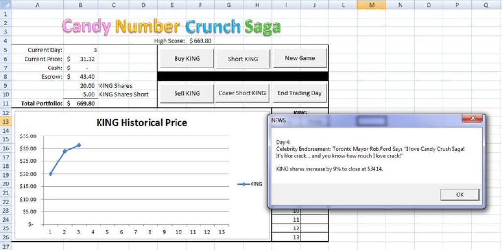 Los 6 juegos más divertidos para jugar en Excel - Tecnoguia