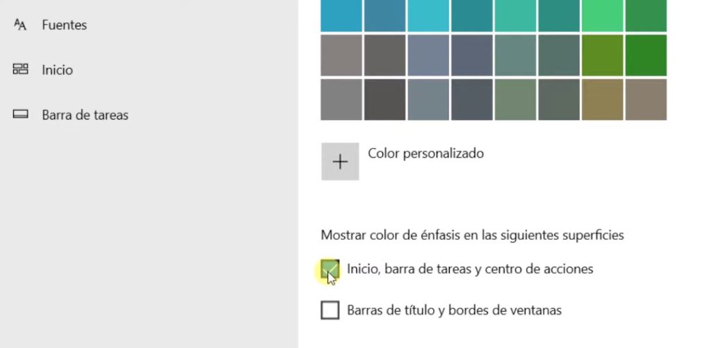 Cambiar el color de la barra de tareas de Windows - Tecnoguia