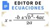 Mejores editores de ecuaciones y fórmulas matemáticas online - Tecnoguia