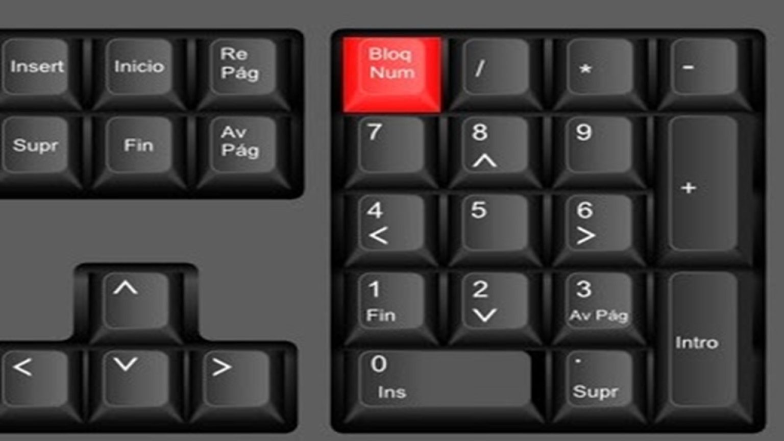 No funciona el teclado numérico: ¿cómo solucionarlo? - Tecnoguia