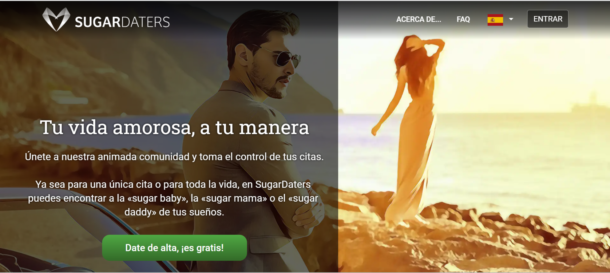 Las 8 mejores páginas para encontrar sugar daddy en España 2025 - Tecnoguia