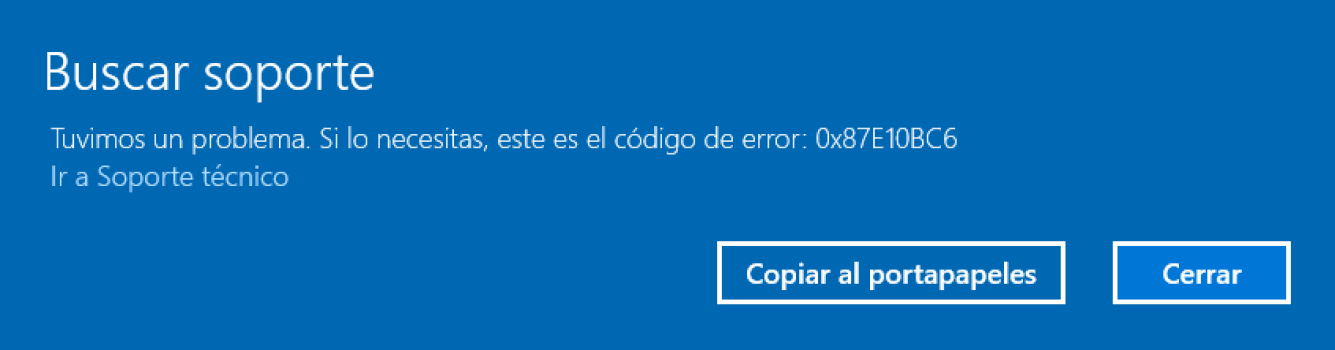 Solución para el Error 0x87E10BC6 en Windows 10 - Tecnoguia