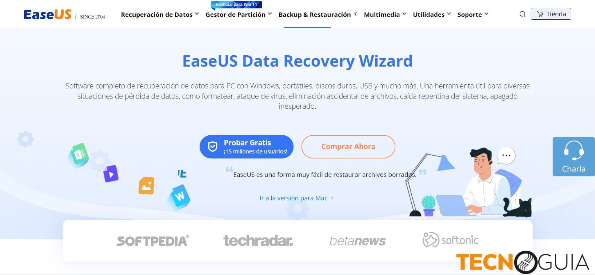 EaseUS Data Recovery: Claves de licencia gratis válidas en 2025 - Tecnoguia